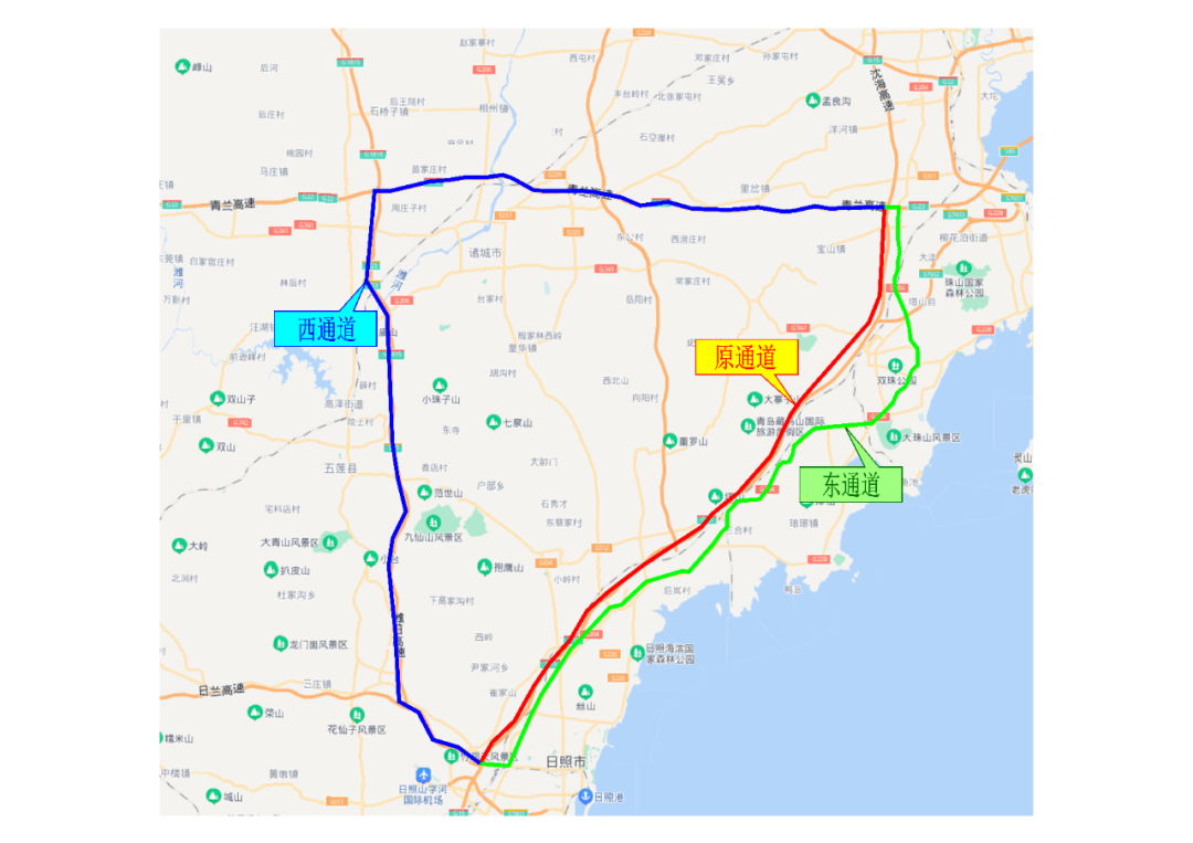 3月1日起，G15沈海高速公路南村至青岛日照界段将封闭（附绕行路线）-半岛网